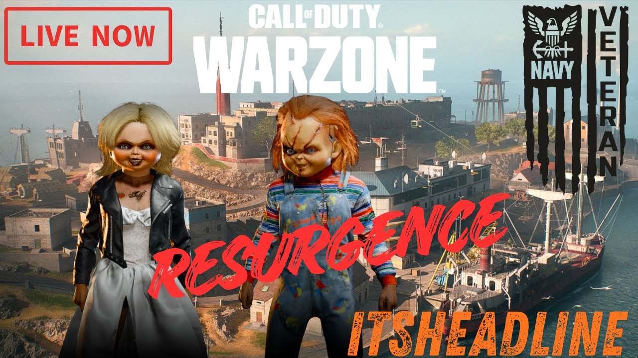 Chucky and Tiffany on Call of Duty Warzone Resurgence!? - itsHEADLINE ...