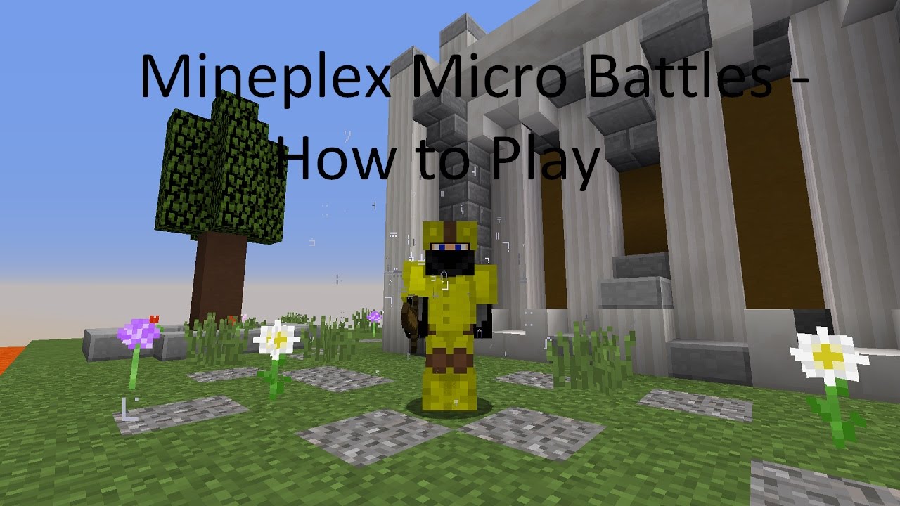 Mineplex Micro Battles - How to Play - YouTube