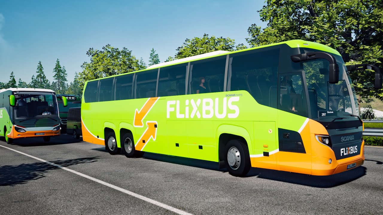 Fernbus Coach Simulator | DLC coaches added as AI vehicles! BETA! - YouTube