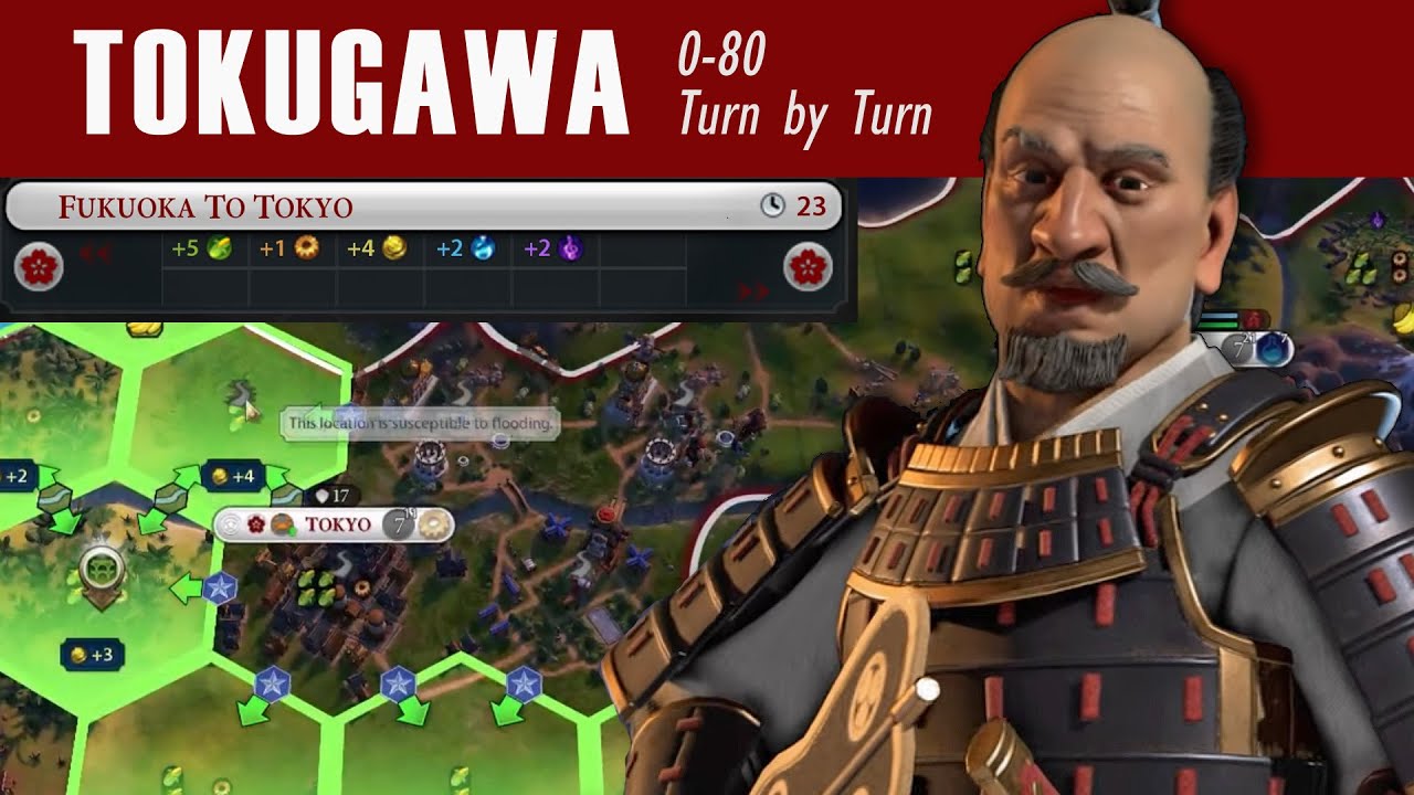 Civ 6 Tokugawa | Great Commanders - Let's Play Civilization on Deity ...