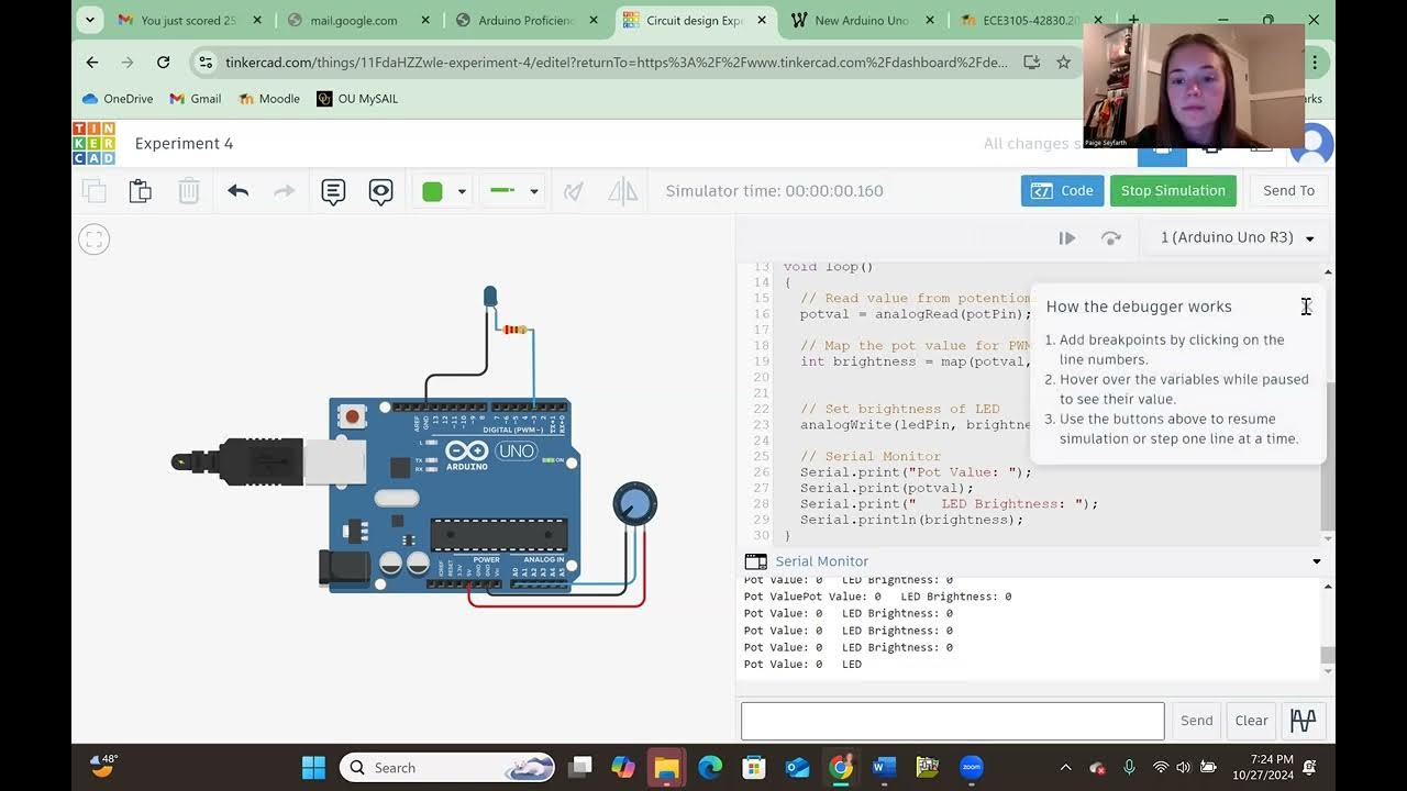 Arduino Proficiency Experiment 4 - YouTube