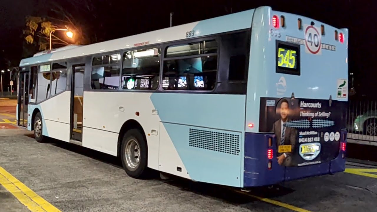 One of Region 1's first Route 545 trips - Busways 893 (m/o 1983 - MAN ...