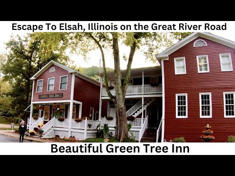 Motorcycle Ride to Beautiful Green Tree Inn Bed and Breakfast in Elsah ...