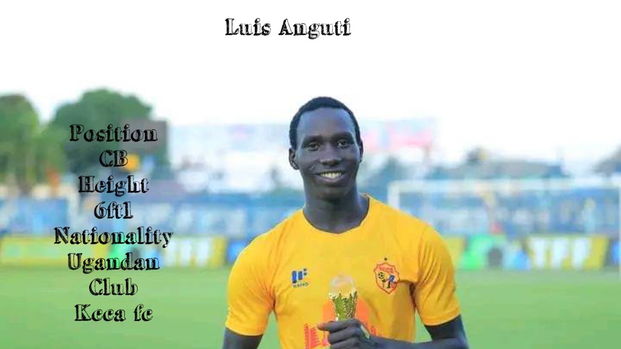 Luis Anguti Uganda and Kcca fc U20 CB - YouTube