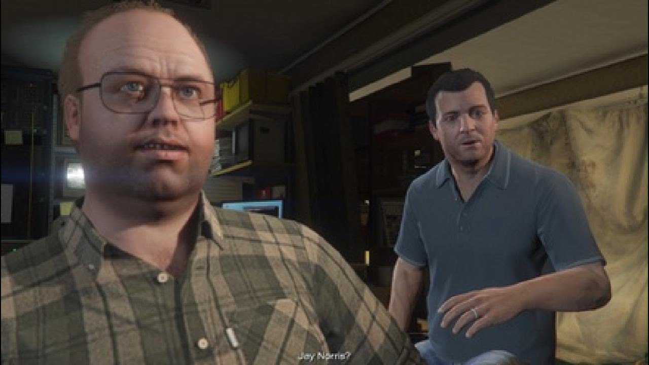 Story Mode Grand Theft Auto V Michael and Lester first mission - YouTube