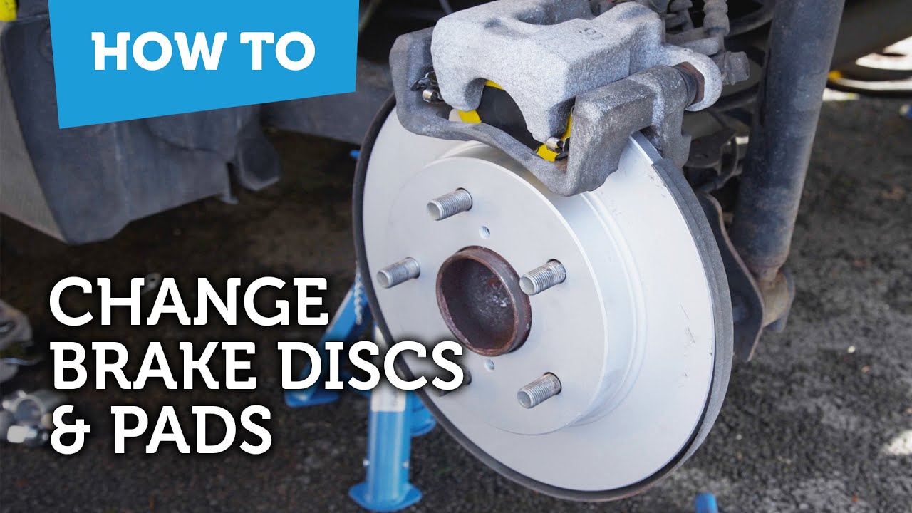 Tips for changing brake discs and pads - YouTube