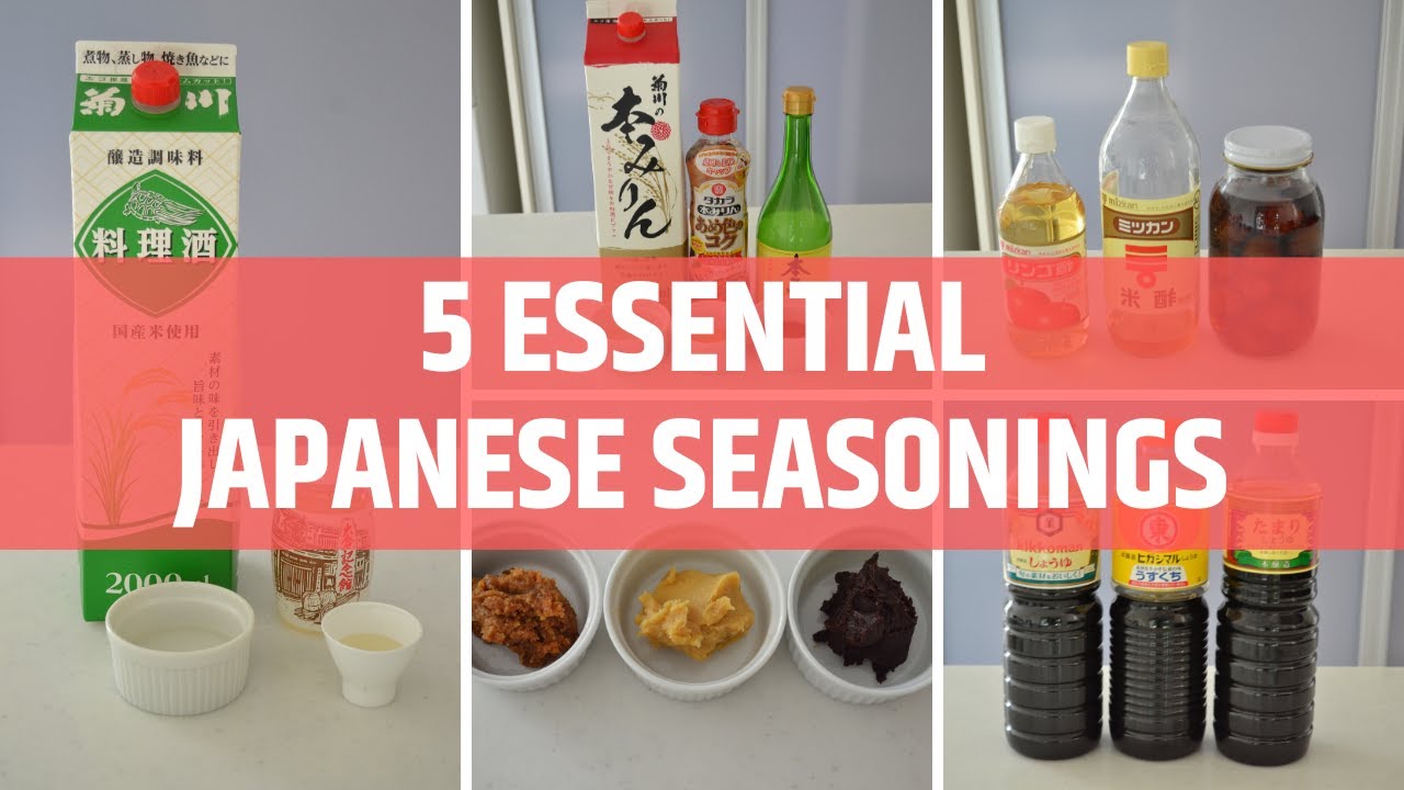 Japan Cuisine Condiments