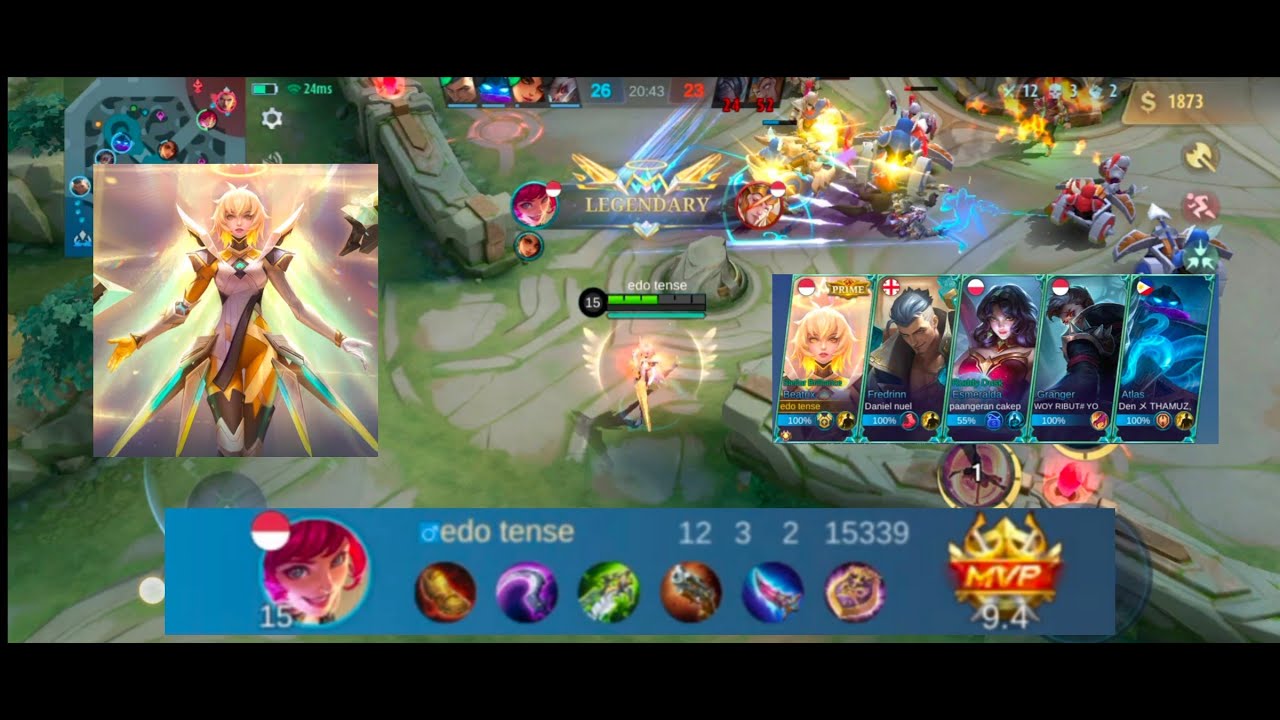 Emblem Beatrix tersakit(Romansa Epic) Skin Beatrix Prime - YouTube