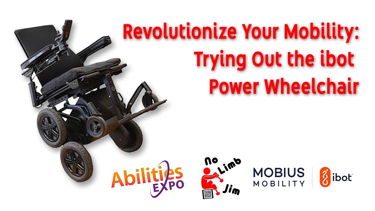 Revolutionize Your Mobility: Trying Out the ibot Power Wheelchair - YouTube