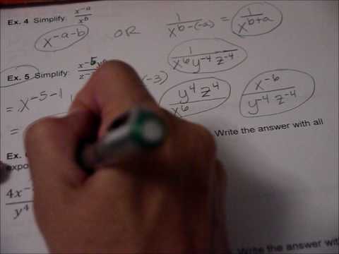 Saxon Algebra 1: Lesson 40 - YouTube