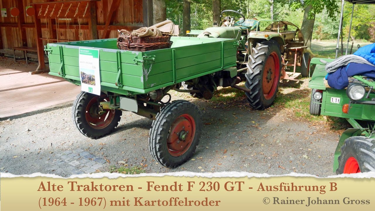 Alte Traktoren - Fendt F 230 GT - Ausführung B (1964 - 1967) mit ...
