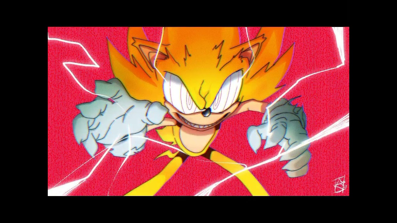 super Sonic was evil like and subscribe if you like it by the way I ...