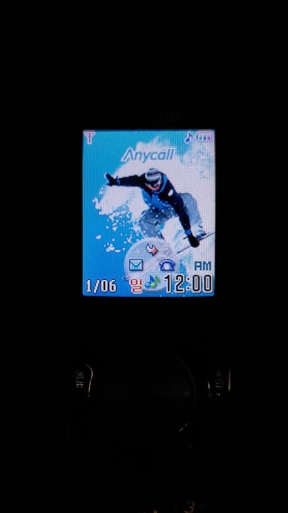 SCH-S380 Booting - YouTube