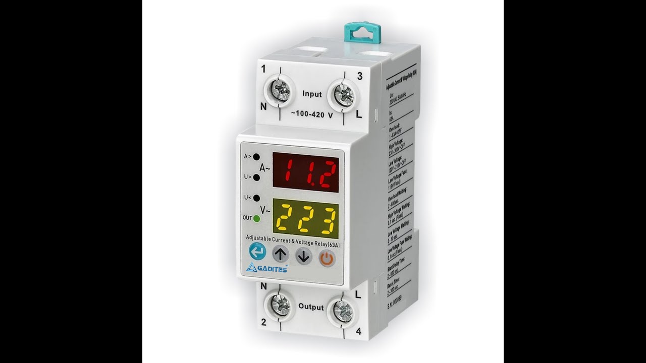 1 PHASE VOLTAGE PROTECTOR - YouTube