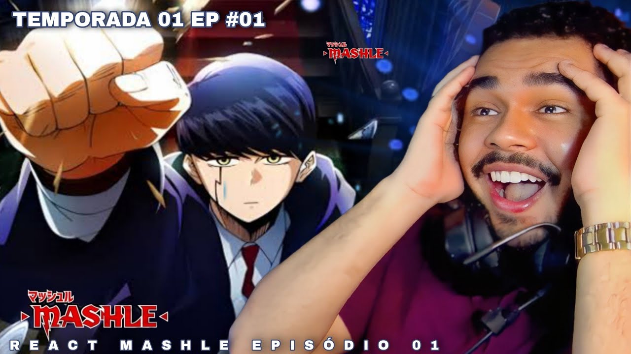 MASHLE EPISÓDIO 01 - Esse anime é muito bom! | REACT - YouTube