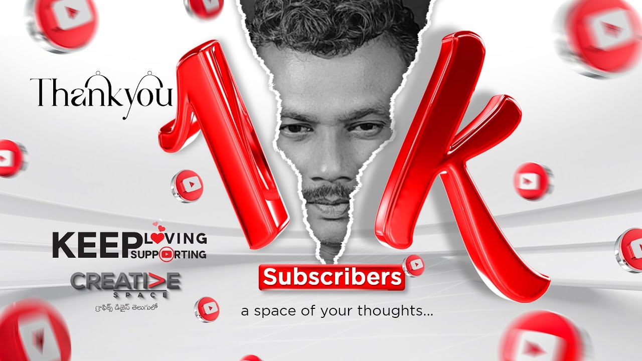 A Heartfelt Thanks to all of my Subscribers - YouTube