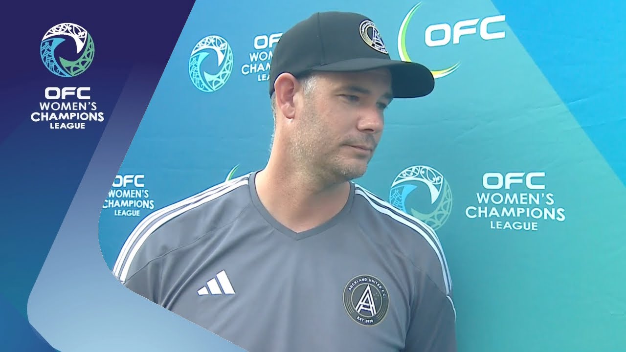 Reaction | Auckland United FC coach Ben Bate | OFC Women's Champions ...