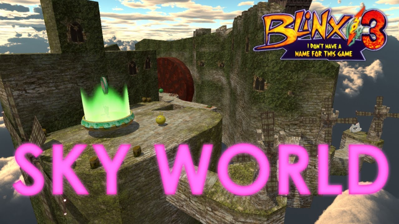 Blinx 3 - Sky World Demo Trailer - YouTube