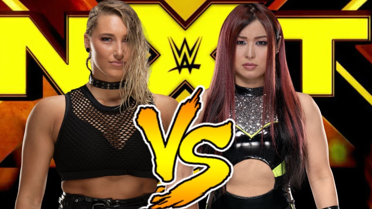 NXT Takeover No Mercy Mod Matches Rhea Ripley vs IO Shirai - YouTube