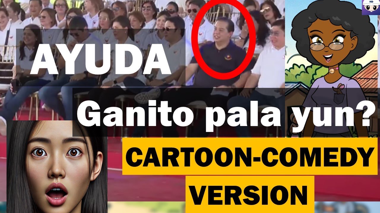 Ayuda sa Pilipinas - Pila na daw Kayo - Cartoon Comedy - YouTube