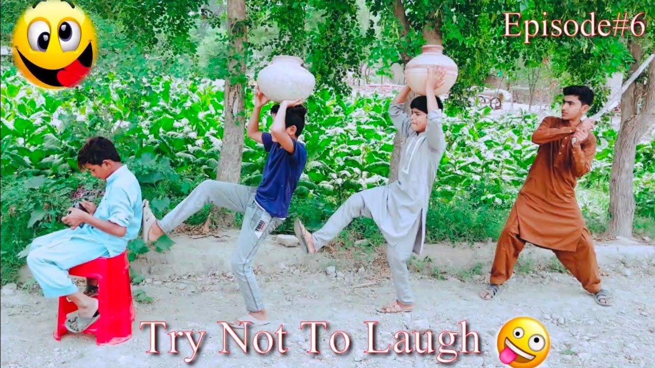 Top New Comedy Video 2020 Funny😀😀 Try Not To Laugh😂😂 Tayyab and Saqlain ...