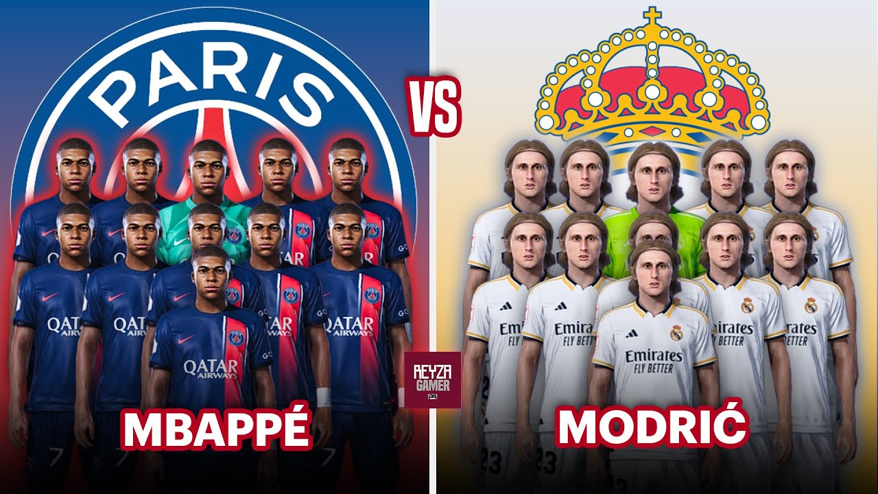 [11 VS 11] | Kylian Mbappé & Luka Modrić - YouTube