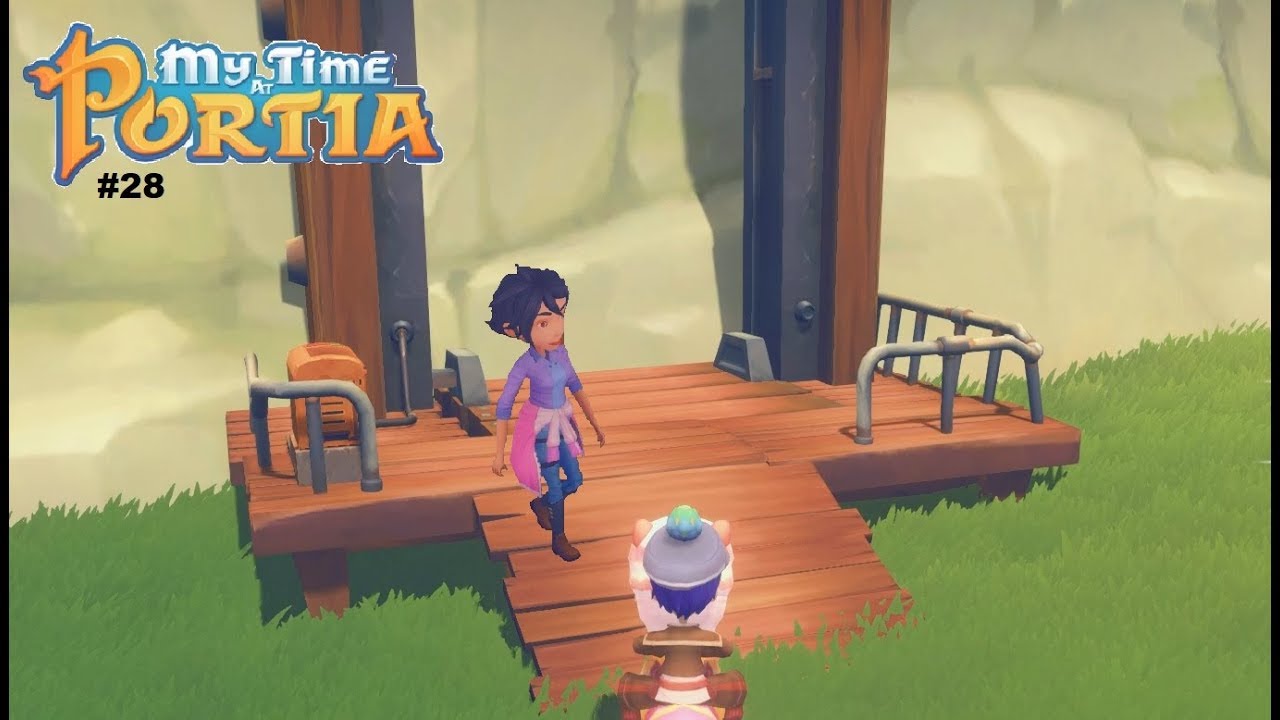 My Time At Portia #28 ~ Giving Someone A Lift - YouTube
