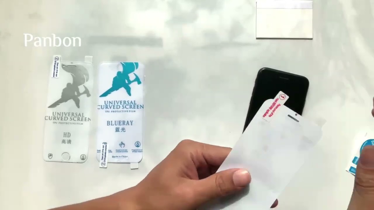 matte screen protector. hydrogel full cover protector film - YouTube