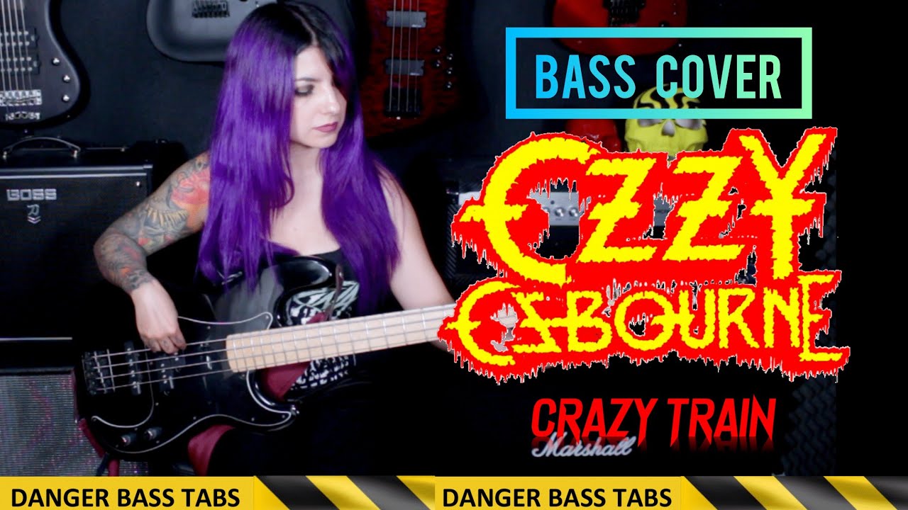 Ozzy Osbourne - Crazy Train (COVER & BASS TABS) - YouTube Music