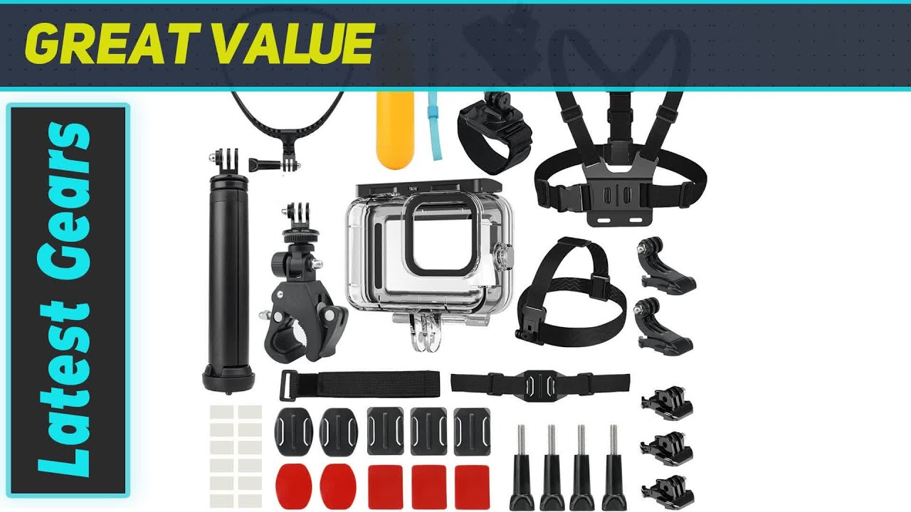 Ultimate Action Camera Accessories Kit Review! - YouTube