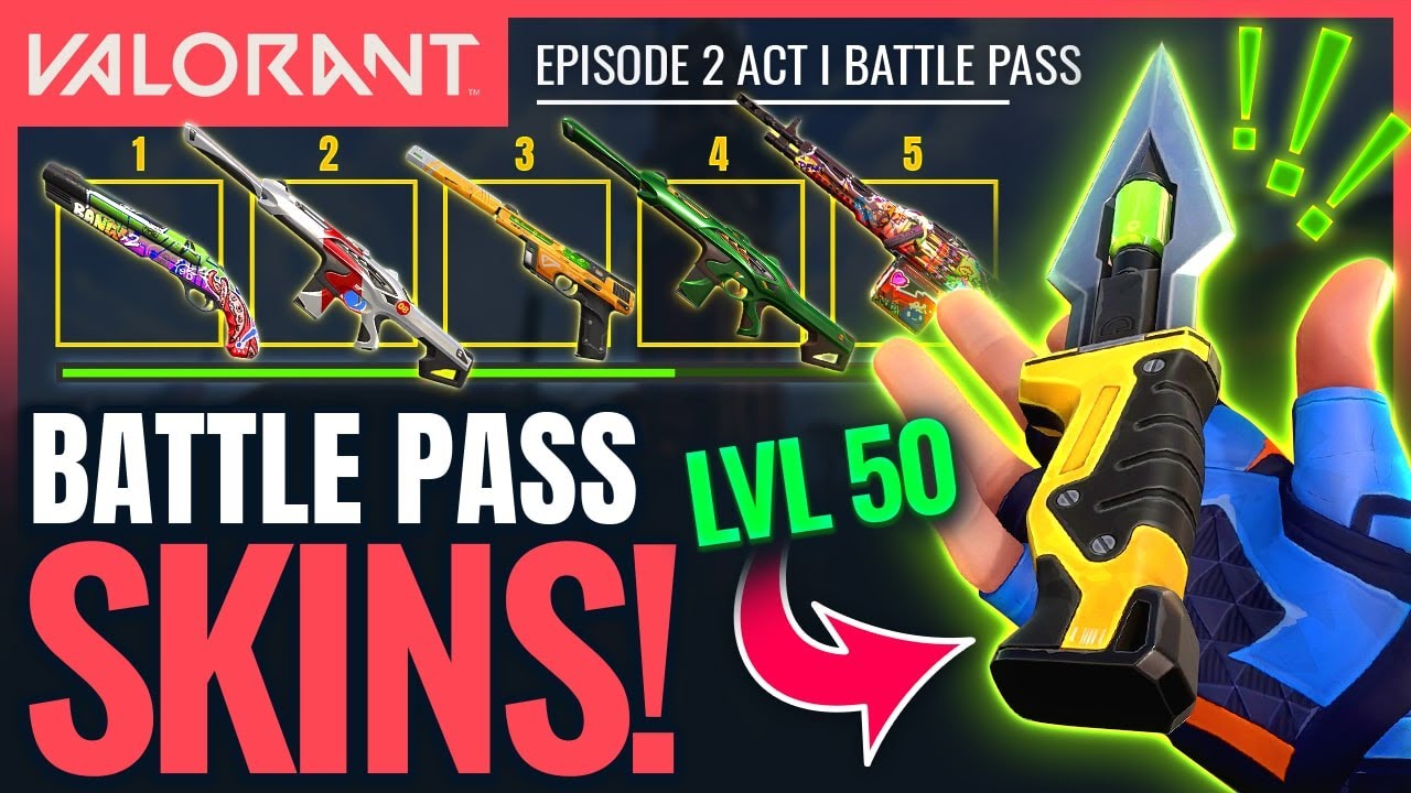 VALORANT | All Episode 2 Battle Pass Rewards & New Skins ft. Riot Devs ...