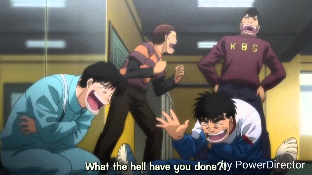 Hajime no ippo laugh - YouTube
