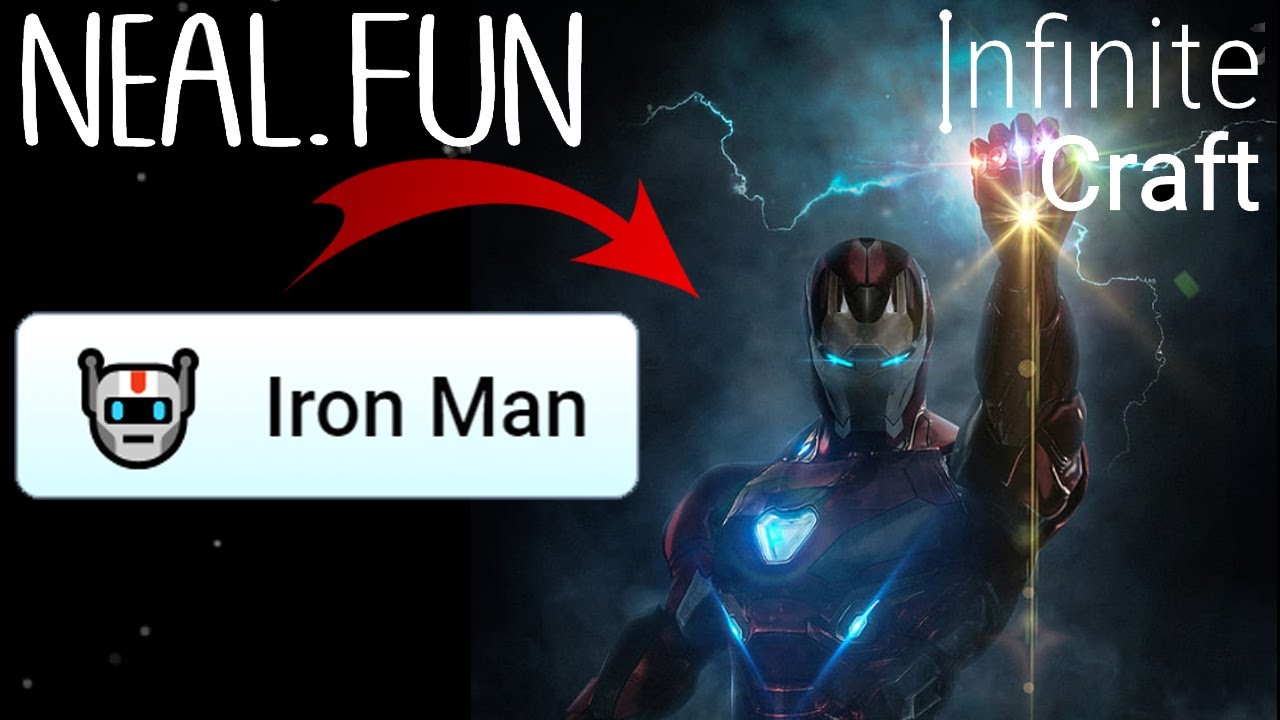How to Make Iron Man in Infinite Craft | Get Iron Man in Infinite Craft ...
