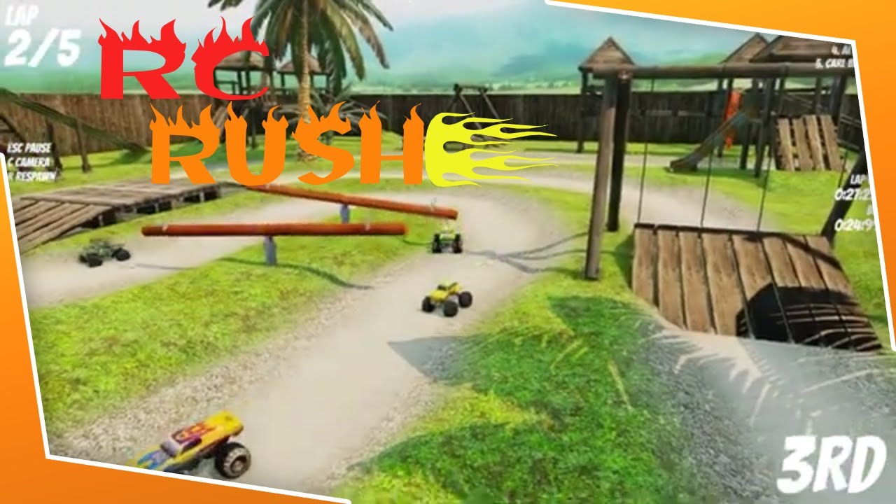 RC Rush | PC | Final Release | Gameplay Pt.1 - YouTube