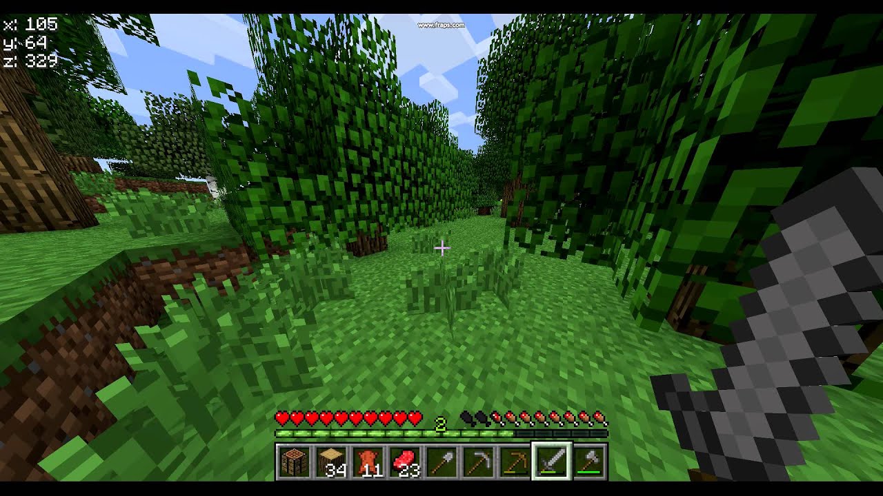 minecraft test - YouTube