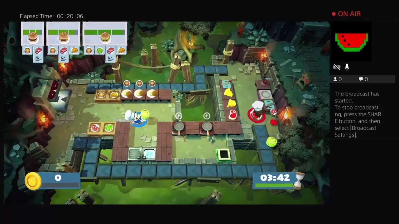 A potato playing OVERCOOKED 2 With my big sis!! - YouTube