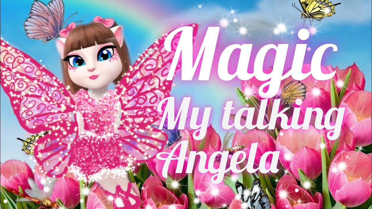Barbie if I had magic My talking Angela 2 edit - YouTube