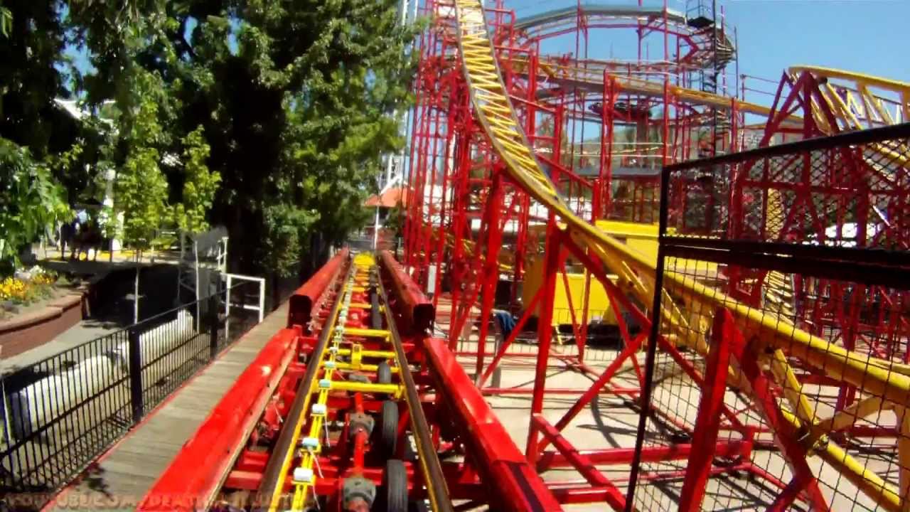 Jet Star 2 Backwards On-ride (HD POV) Lagoon Park - YouTube