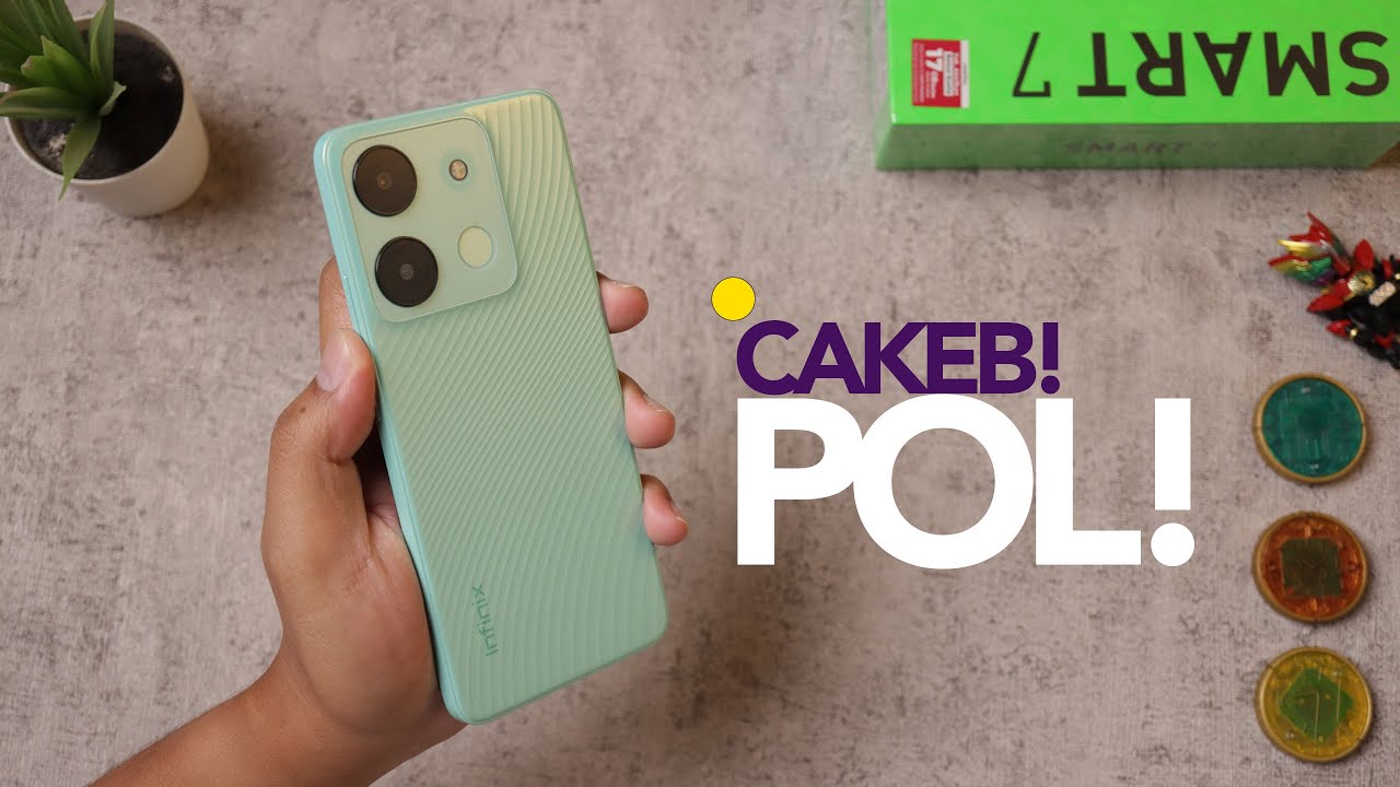 CUAK-EB 😆 Unboxing Infinix SMART 7 Coastal Green - RESMI INDONESIA ...