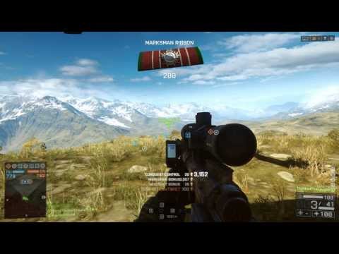 Battlefield 4 Longest Sniper Shot of 3007m (Previous World Record Longest Headshot on 11-22-2013)