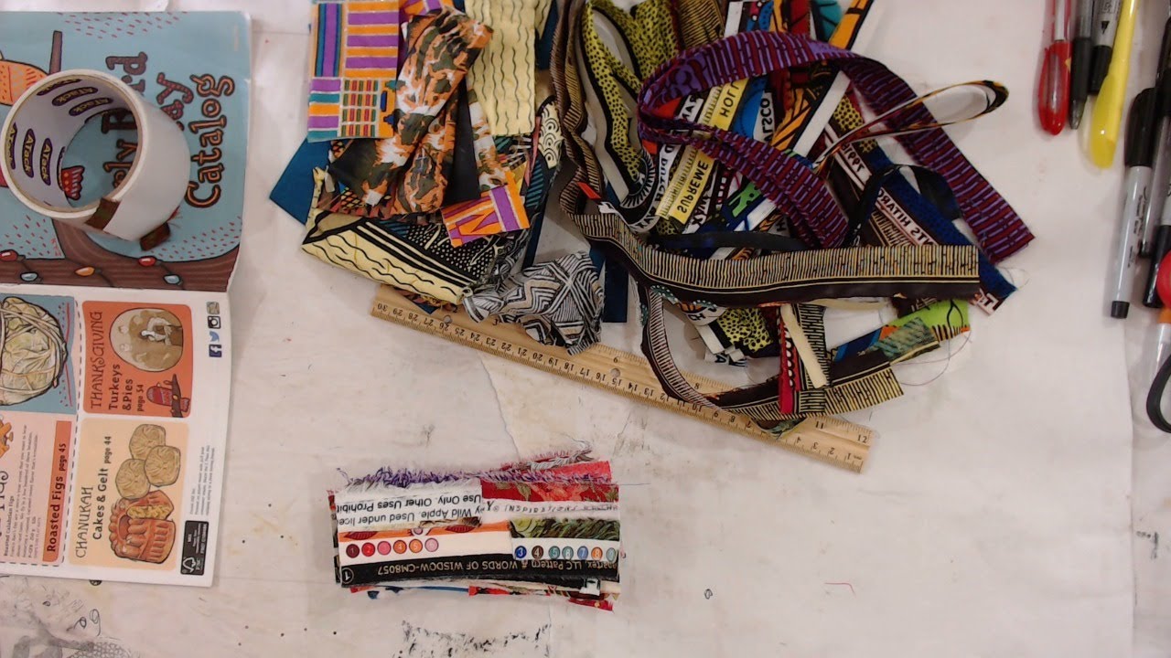 Fabric Washi Tutorial - YouTube