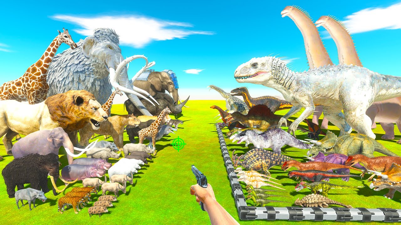 Fps Avatar Rescues Dinosaurs and Fights Ice Age Animals - Animal Revolt ...