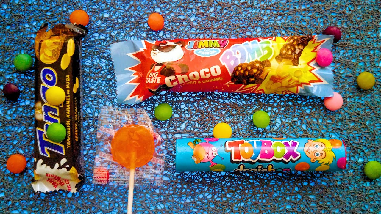 Tango Choco BOMB Lollipop Candy ASMR - YouTube