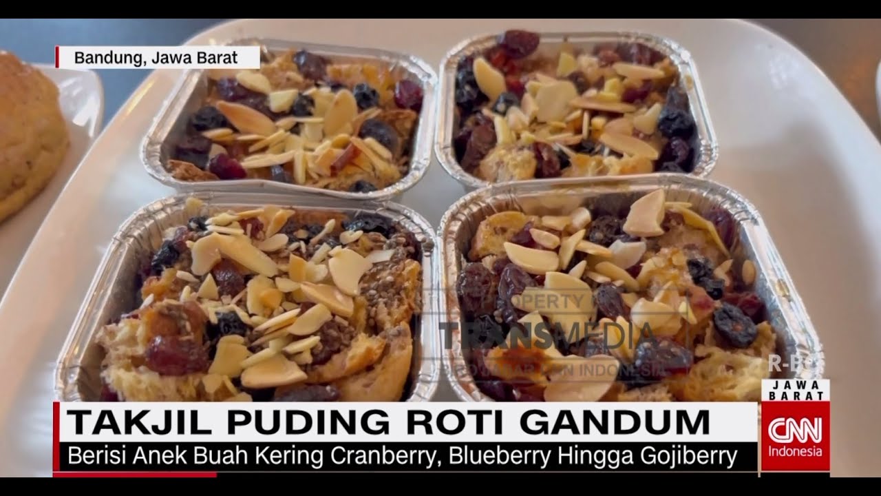 Menu Tajil Pudding Roti Gandum - YouTube