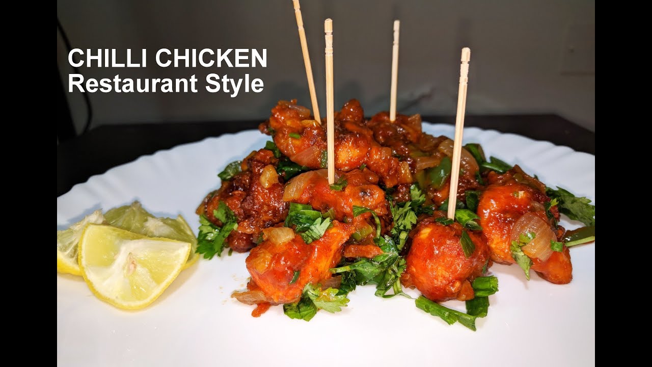 Chilli Chicken - Restaurant Style | Restaurant Style Chili Chicken With ...