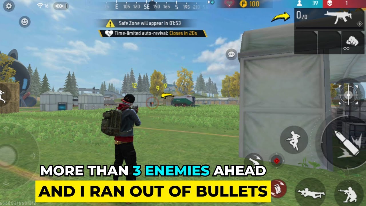 I Ran Out Of Bullets And There Were More Than 3 Enemies In Front Of Me ...