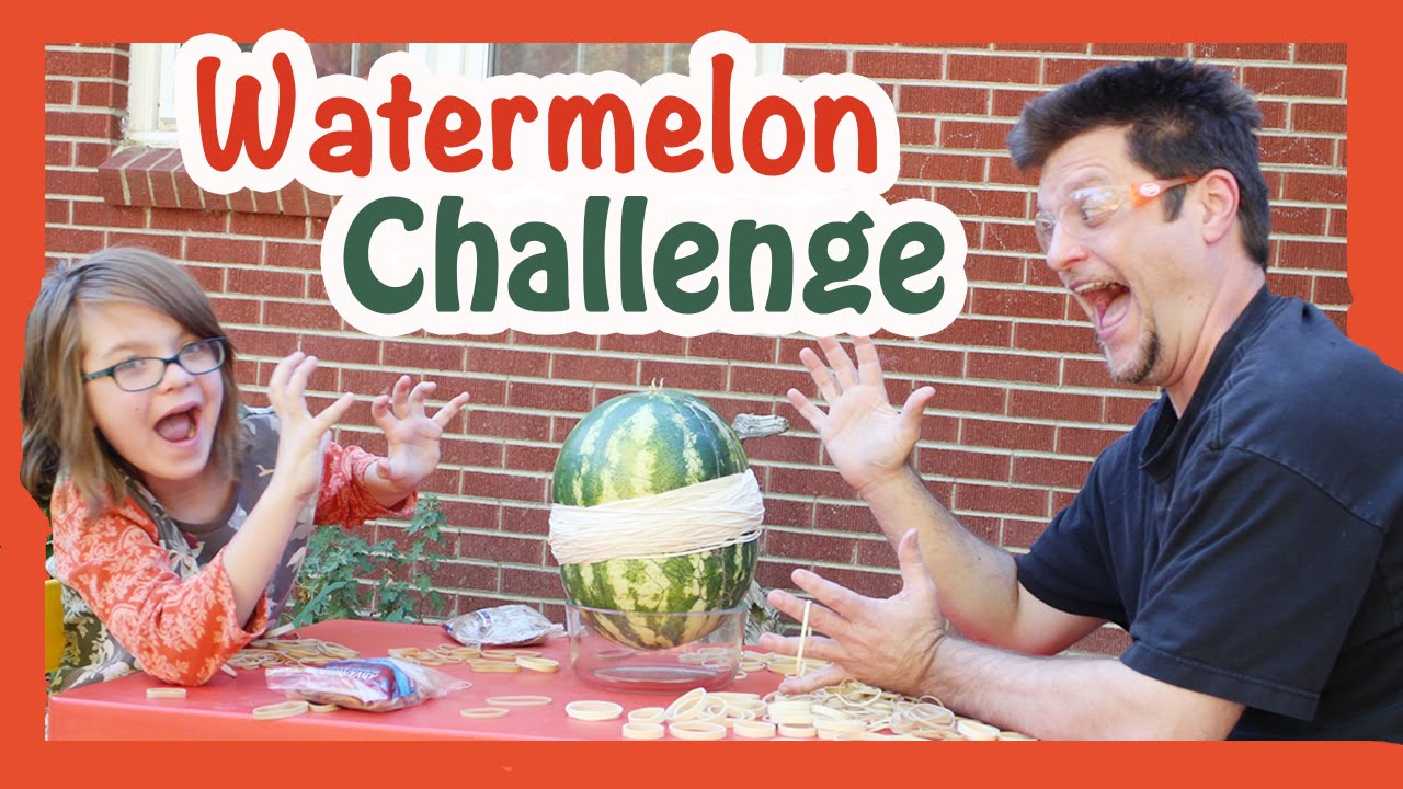 Exploding Watermelon Challenge! - YouTube