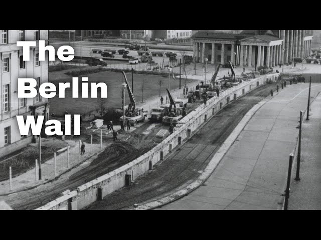 East Germany Builds Berlin Wall