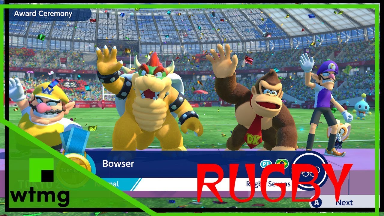 Mario & Sonic at the Olympic Games Tokyo 2020 | Rugby Sevens - YouTube