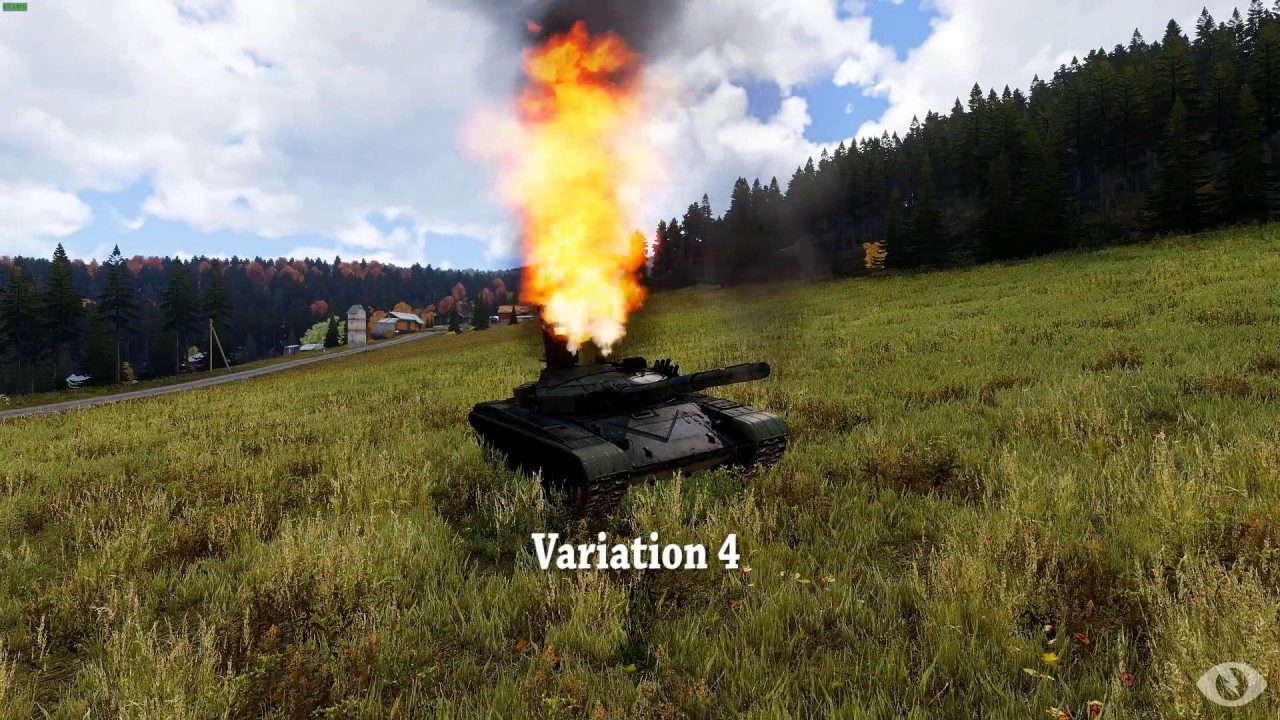 ArmA 3 - ACE Tank Cook Off - New Variations - YouTube